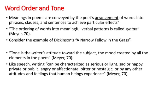 Word choice order tone and writing of english | PPT
