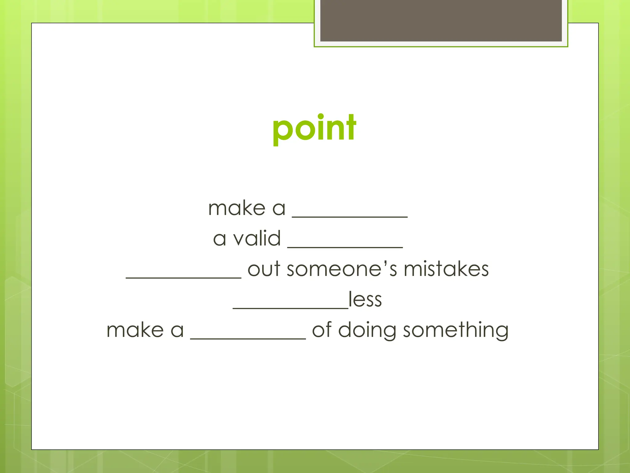 Word-Definition Game - Play this game and have fun! | PPT