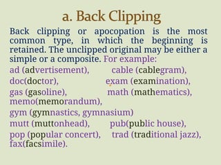 Word-formation-process.pptpptpptpptpptpptppt | PPT