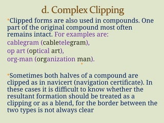 Word-formation-process.pptpptpptpptpptpptppt | PPT