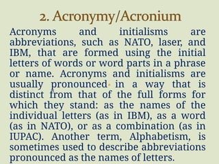 Word-formation-process.pptpptpptpptpptpptppt | PPT