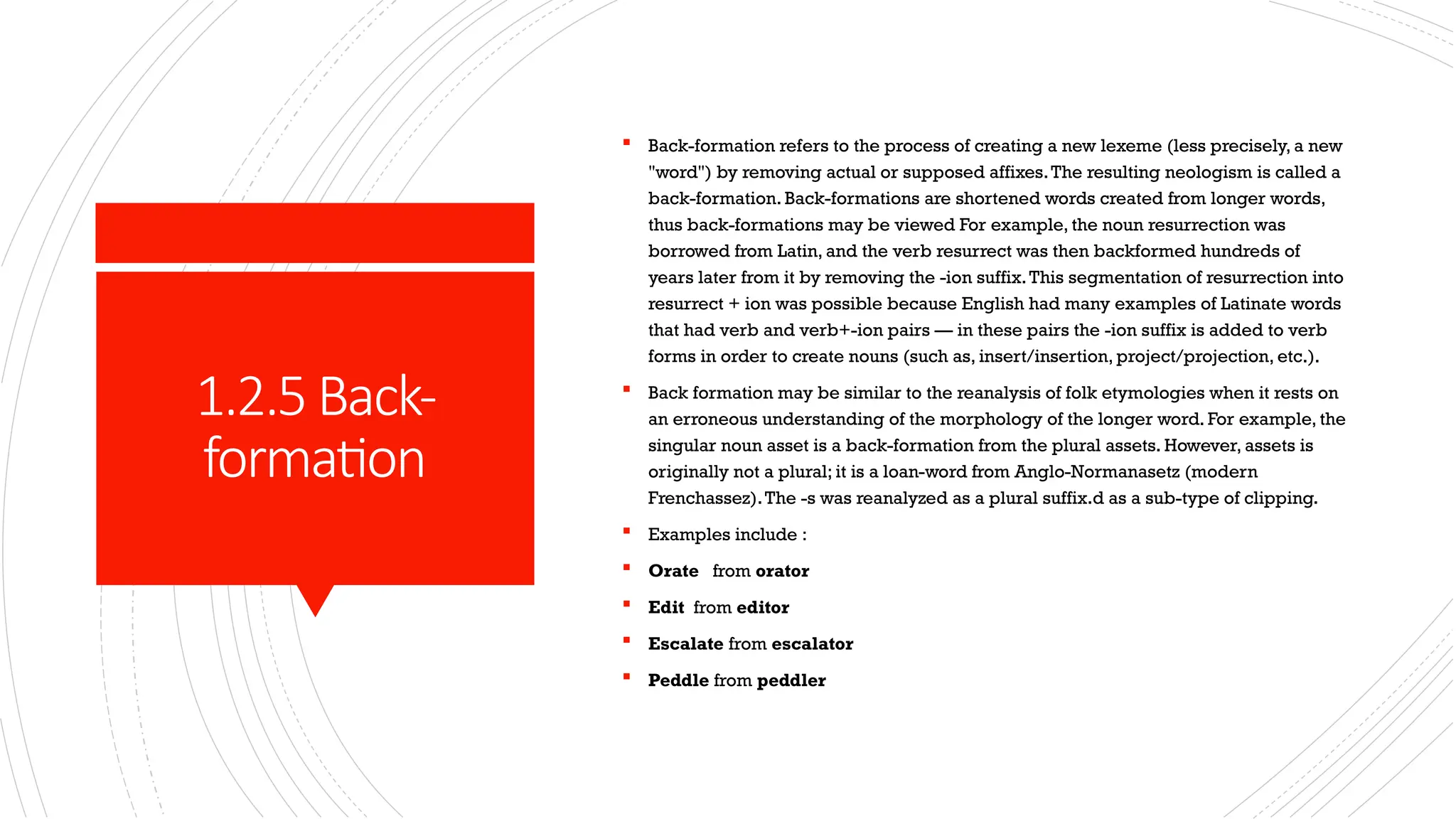 Word-formation Processes in English Grammar | PPT