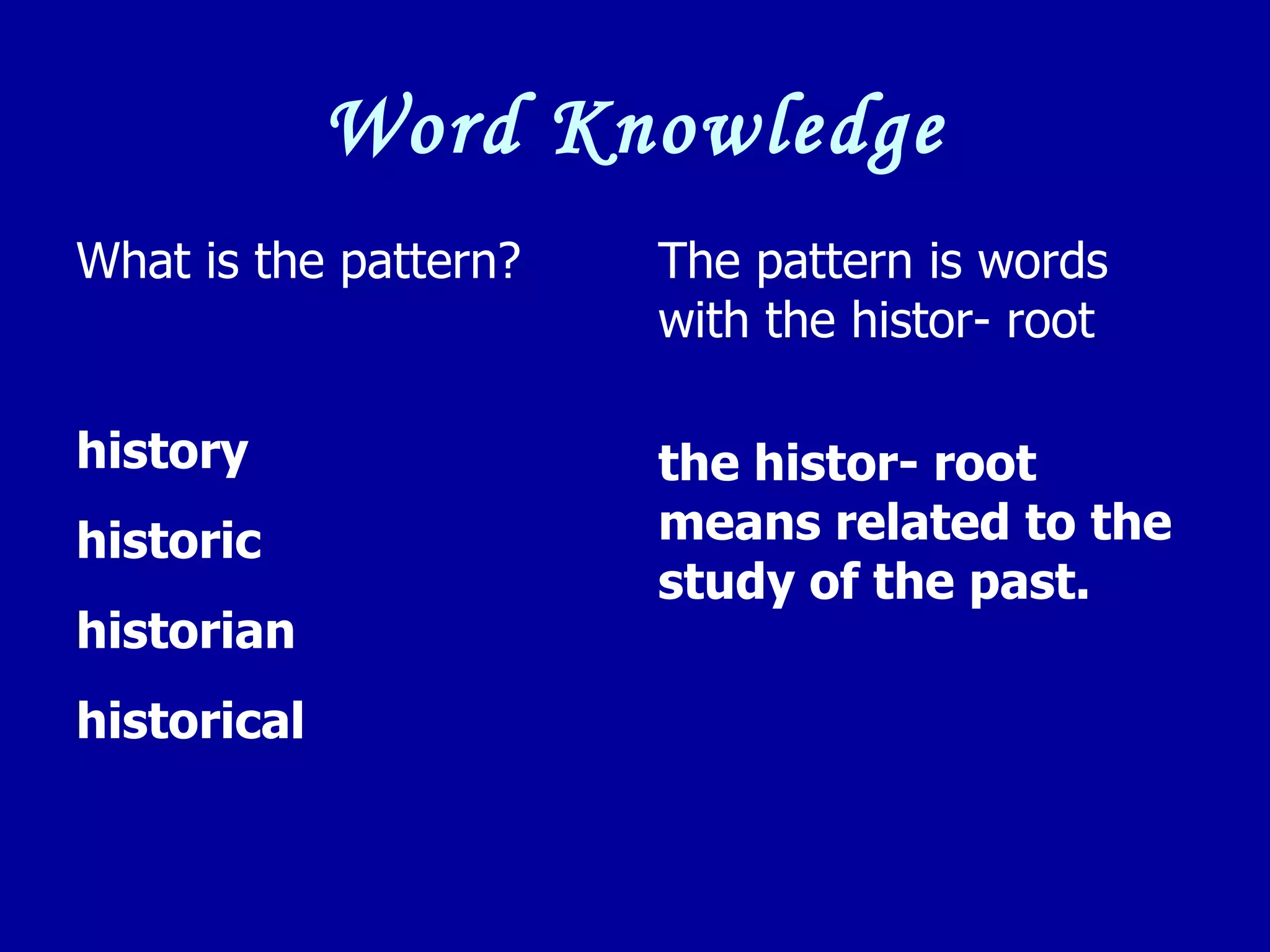 Word Knowledge/Vocabulary for Declaration of Independence | PPT