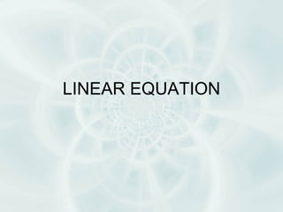 Word Problems Linear | PPT
