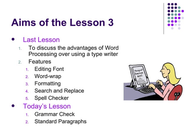 Word Processing Slides | PPT | Desktop Publishing | Computer Software ...