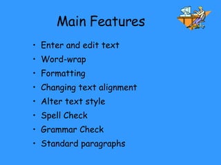 Word Processing Slideshow | PPT