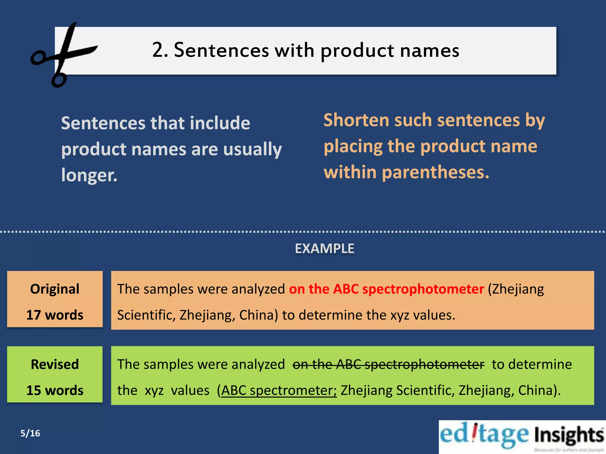 10 tips to help you reduce the length of your research paper | PPTX