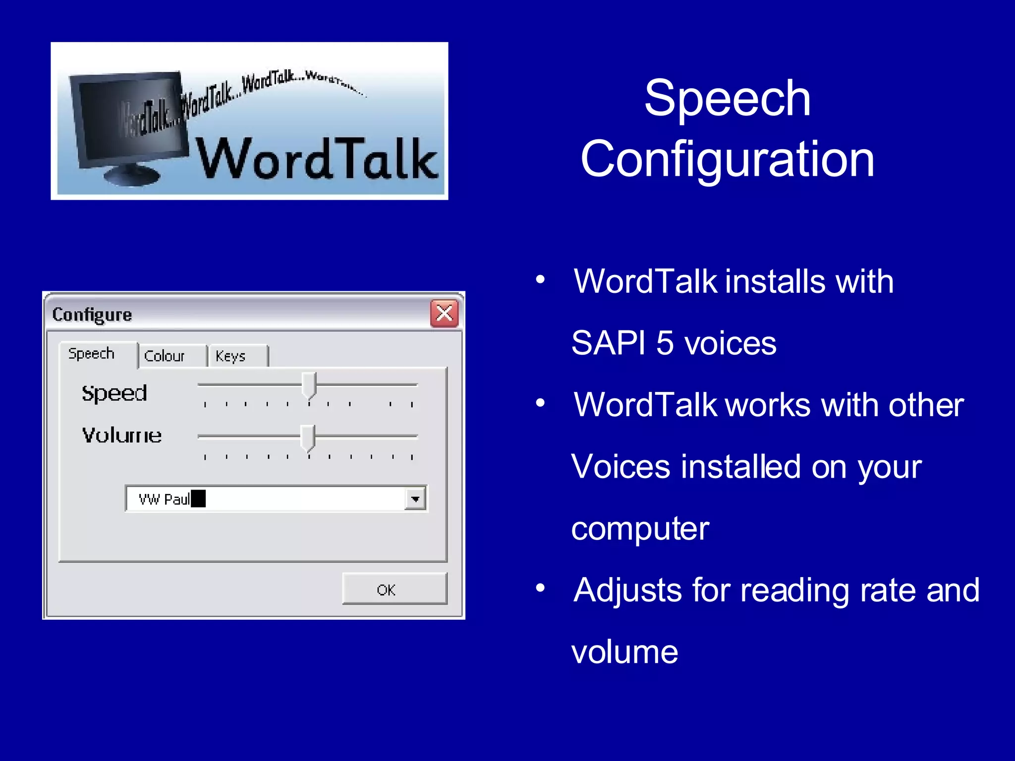 Word Talk Tutorial | PPT