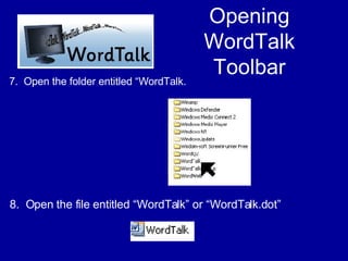 Word Talk Tutorial | PPT