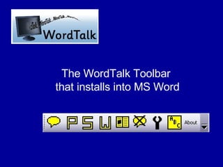 Word Talk Tutorial | PPT
