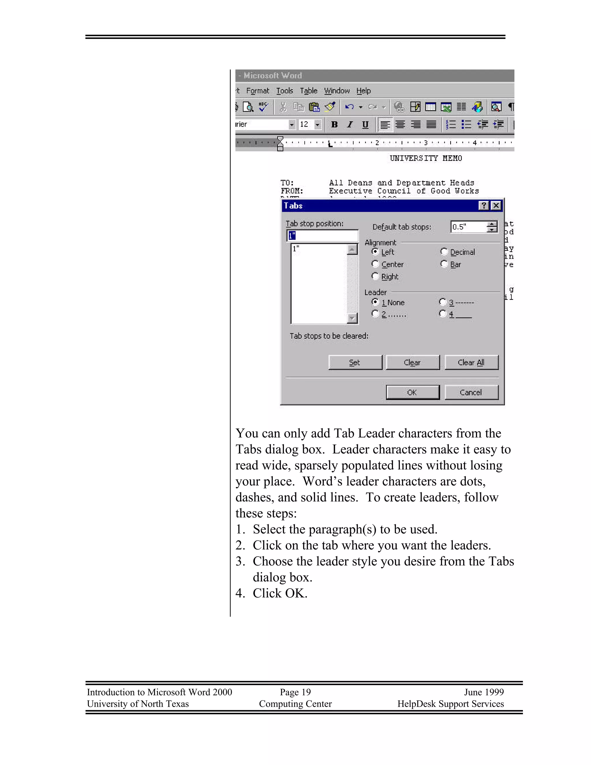 MS Word 2000 | PDF