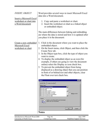 MS Word 2000 | PDF