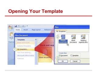 Word 2007 templates | PPTX