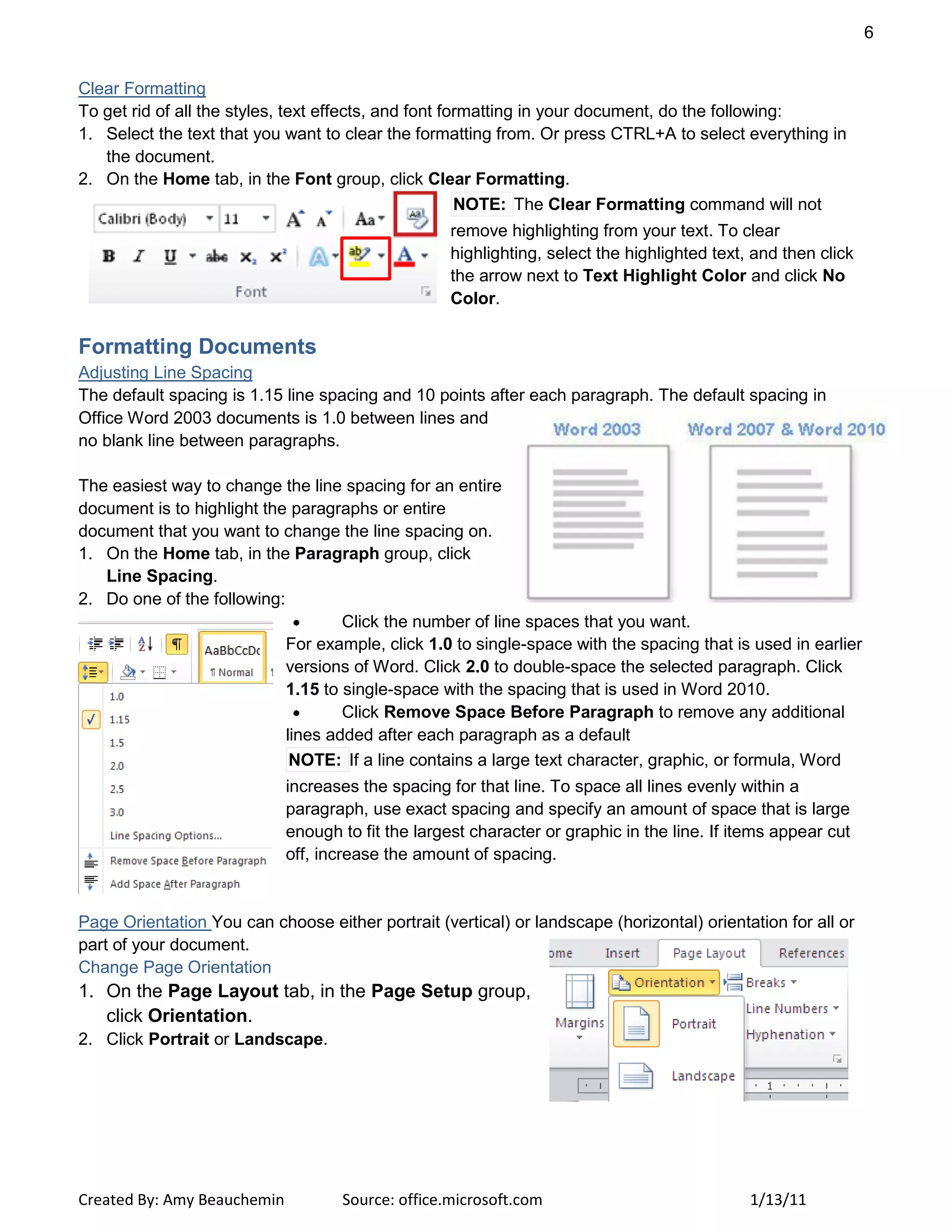 Word 2010 tutorial | PDF | Desktop Publishing | Computer Software and ...