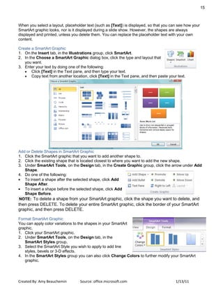 Word 2010 tutorial | PDF