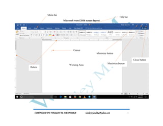 Microsoft Office Word 2016 | PDF