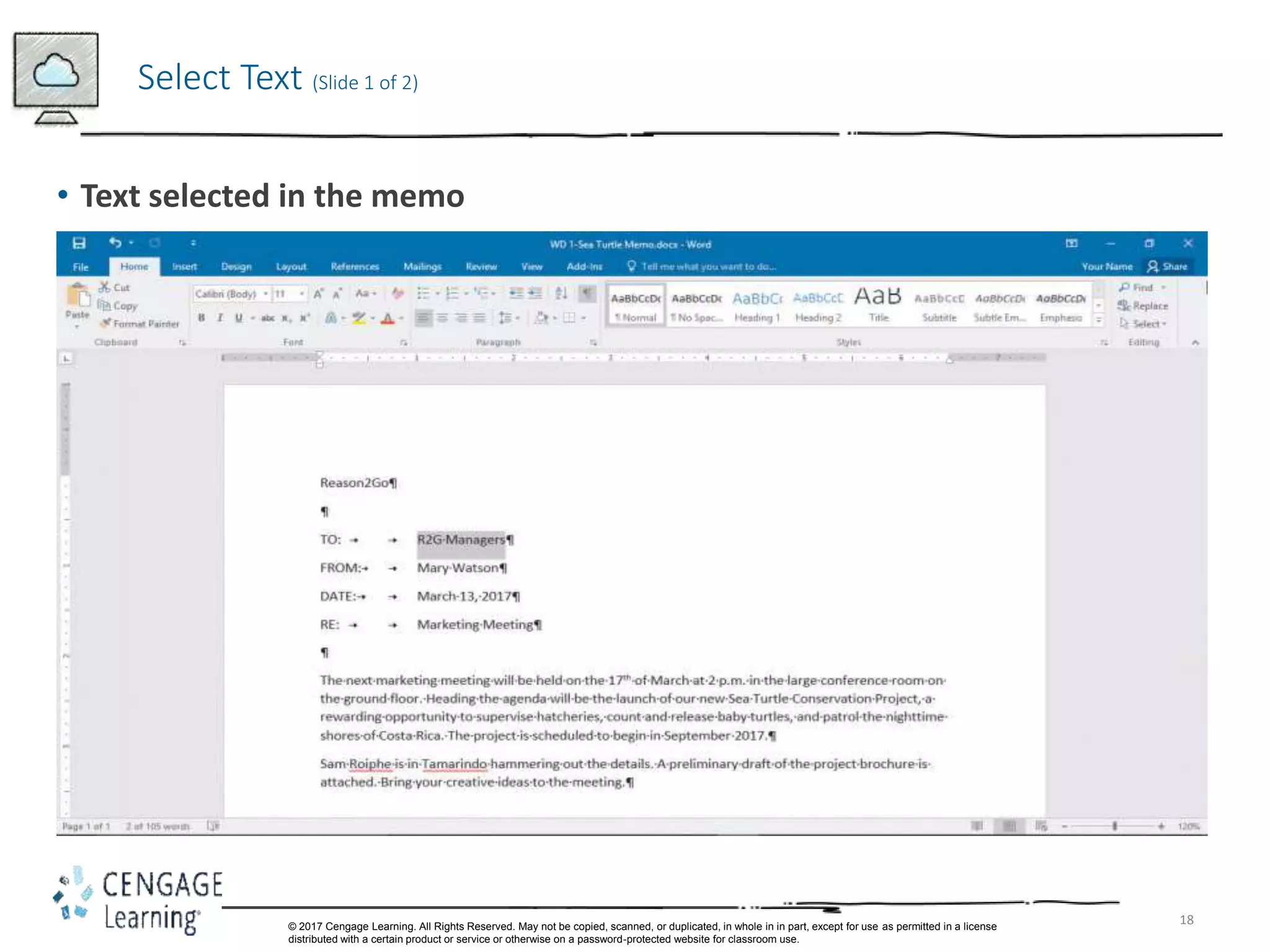 Word 2016 module 1 ppt presentation | PPTX