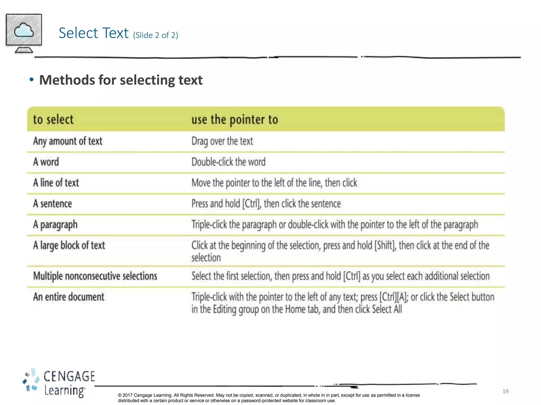 Word 2016 module 1 ppt presentation | PPTX