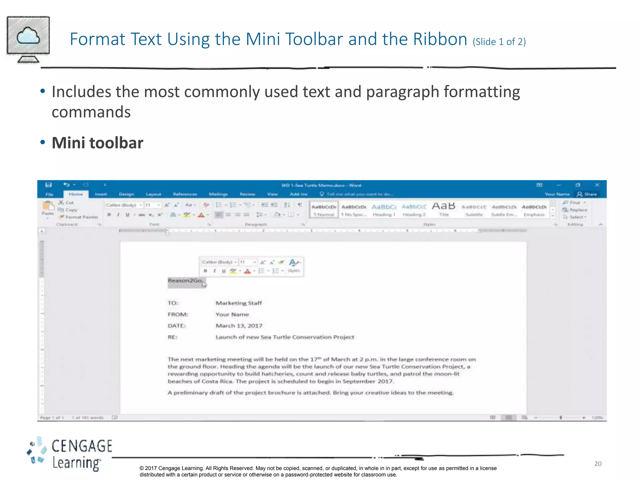 Word 2016 module 1 ppt presentation | PPTX