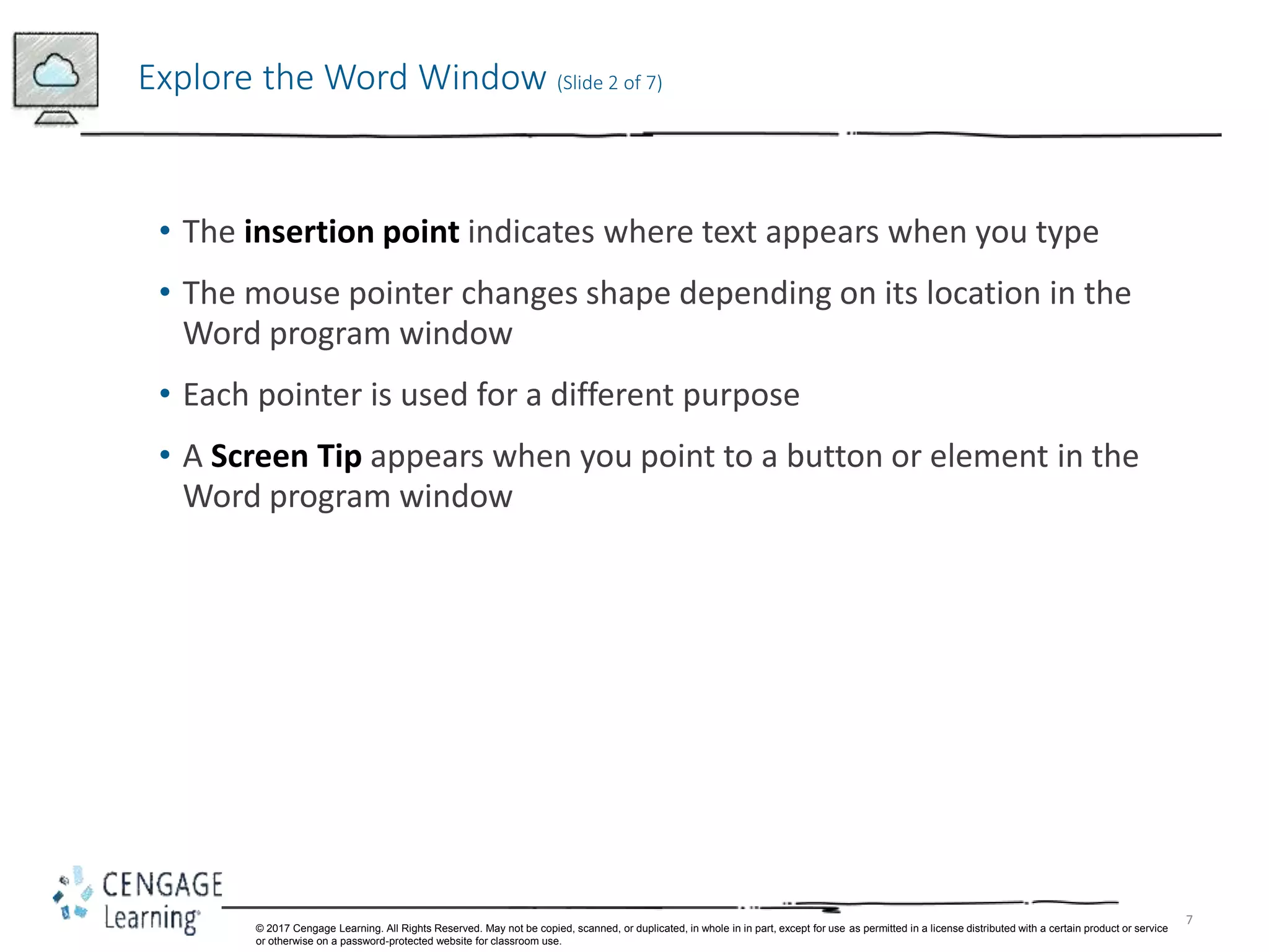 Word 2016 module 1 ppt presentation | PPTX
