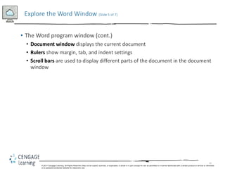 Word 2016 module 1 ppt presentation | PPTX
