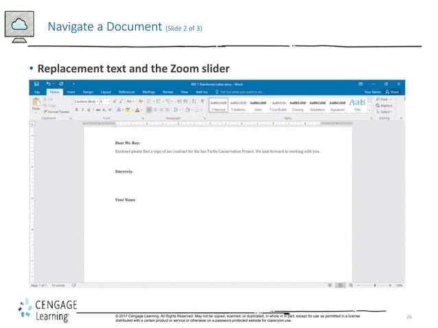 Word 2016 module 1 ppt presentation | PPTX