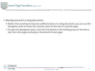 Word 2016 module 4 pp | PPTX