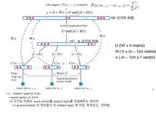 From A Neural Probalistic Language Model to Word2vec | PPT