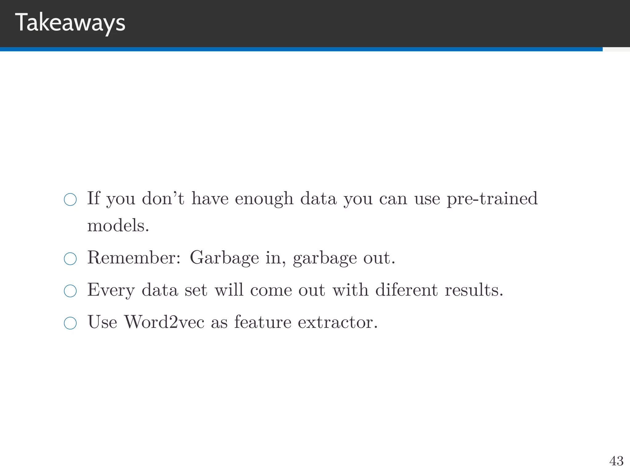 Word2vec: From intuition to practice using gensim | PPT