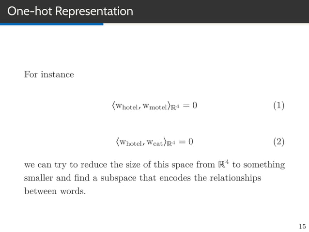 Word2vec: From intuition to practice using gensim | PPT