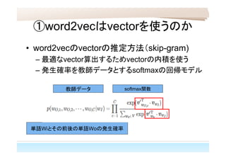 Word2vecの理論背景 | PDF