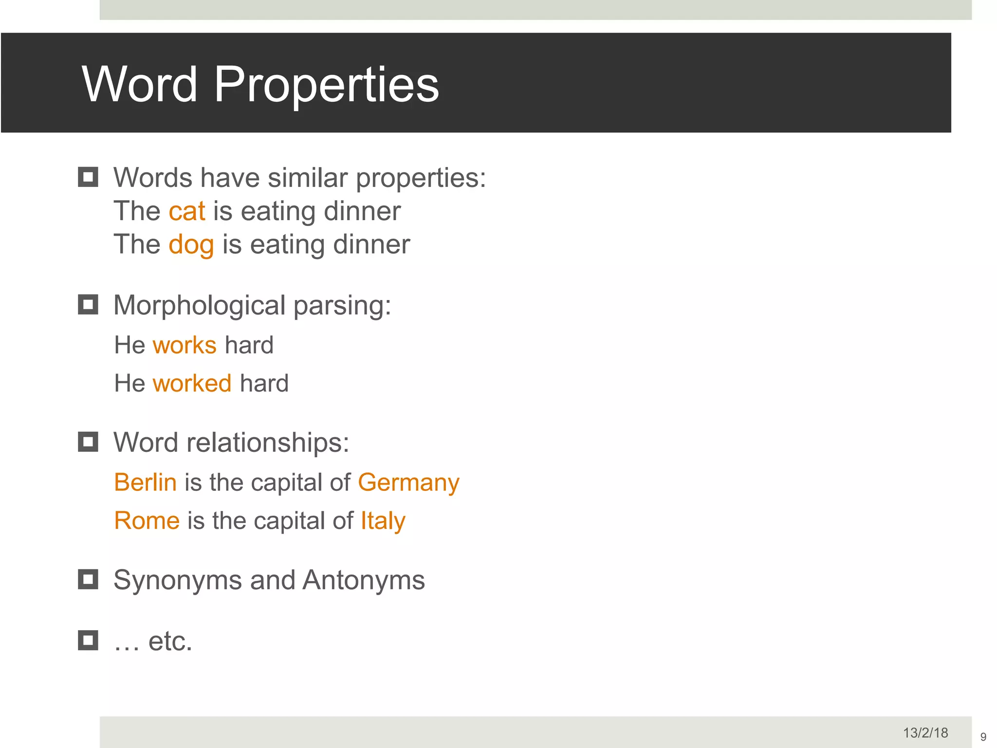 JOSA TechTalks - Word Embedding and Word2Vec Explained | PPTX