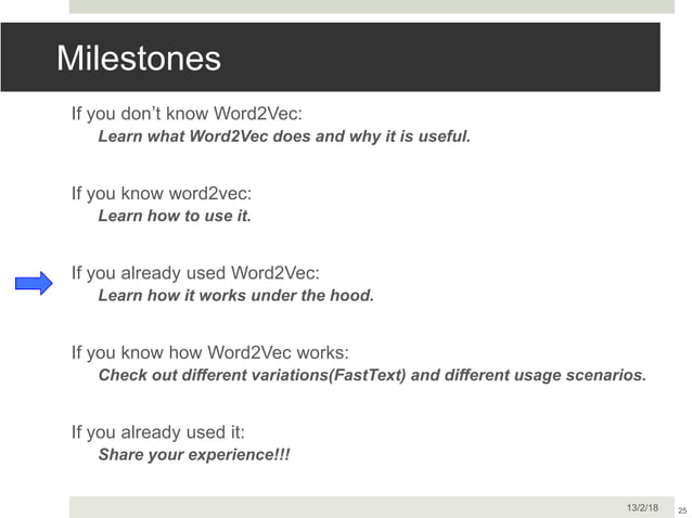 JOSA TechTalks - Word Embedding and Word2Vec Explained | PPT