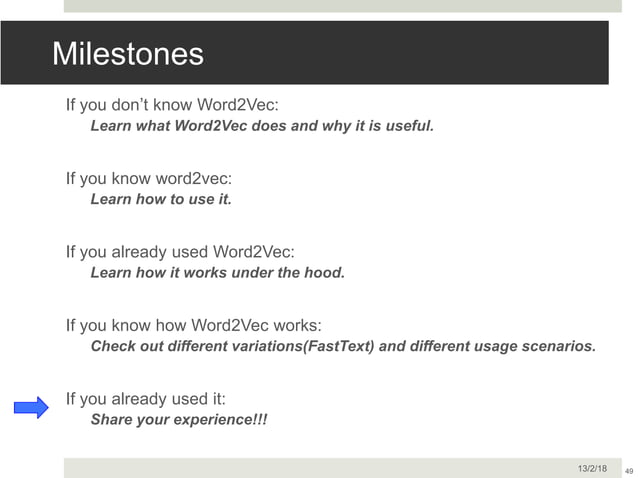 JOSA TechTalks - Word Embedding and Word2Vec Explained | PPT