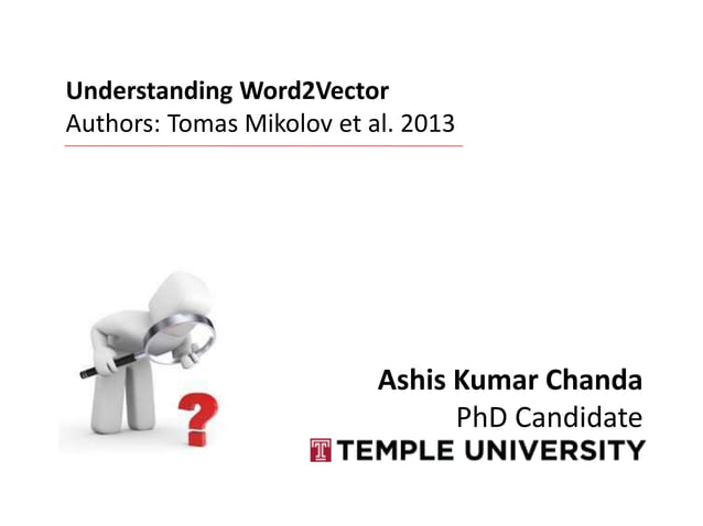 Word2vector | PPT