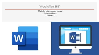 Word 365 | PPTX