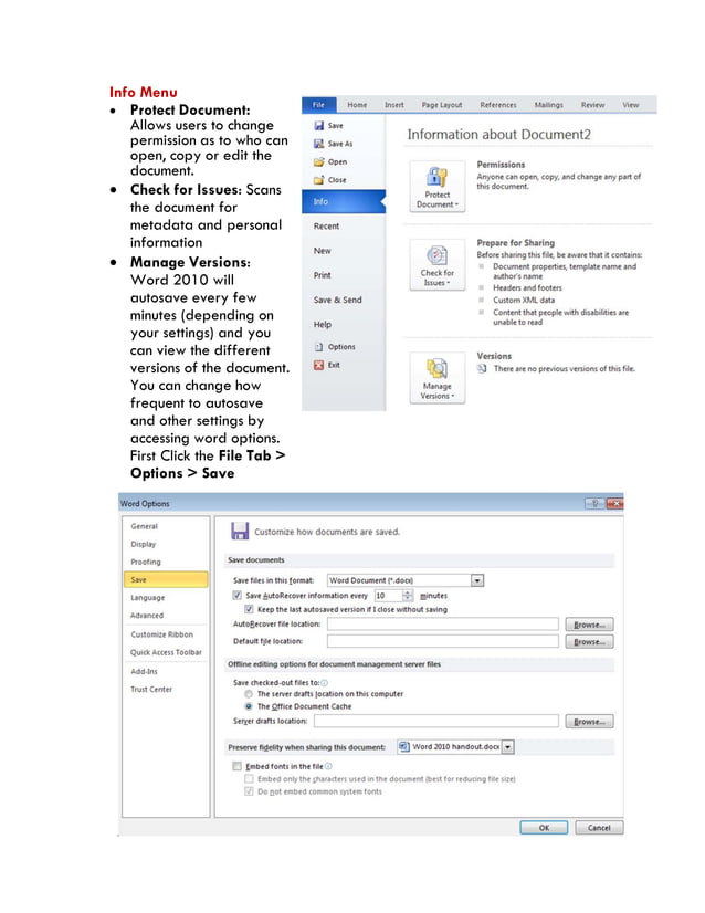 Ms Word 2010 Tutorial 3 Pdf Operating Systems Computer Software And Applications