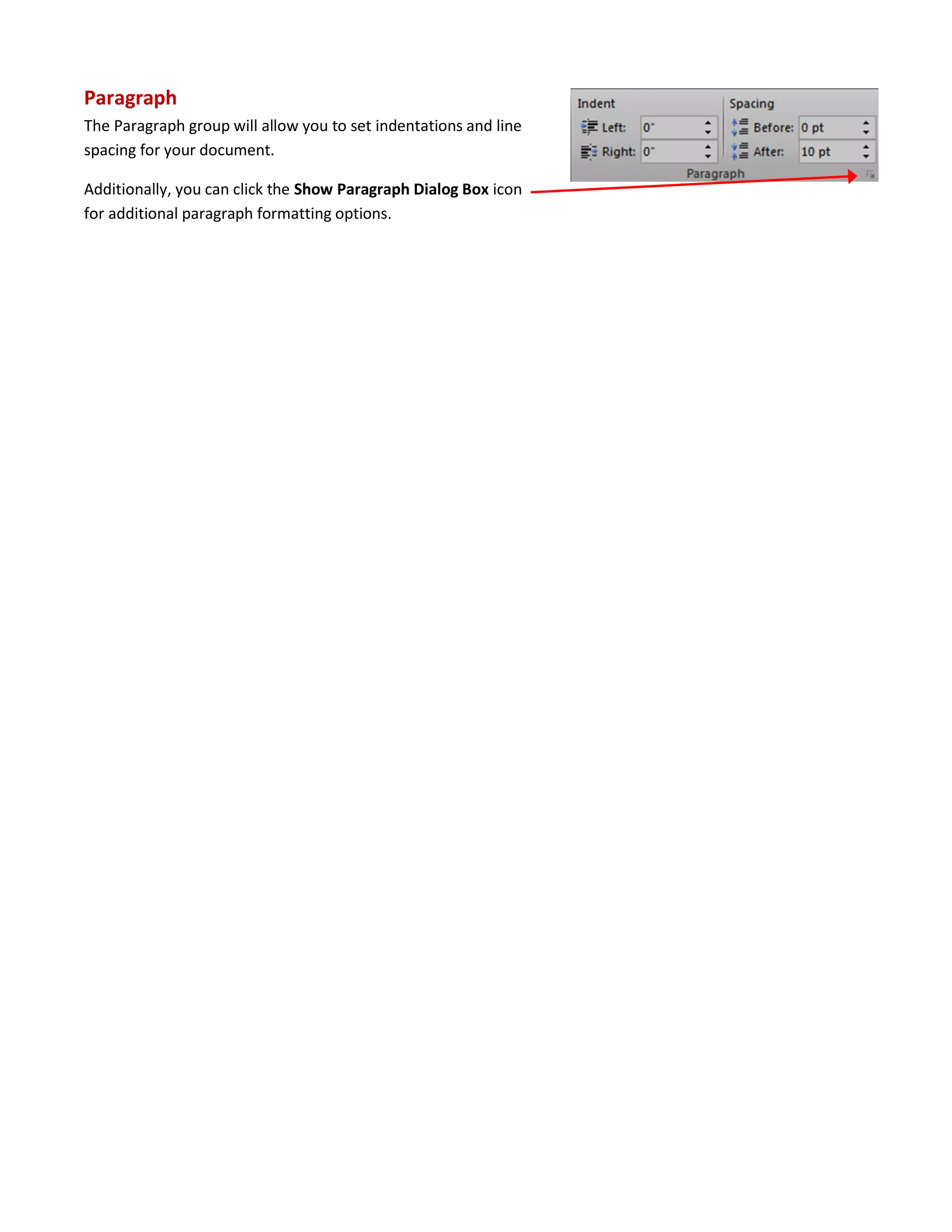 MS Word 2010 tutorial 6 | PDF