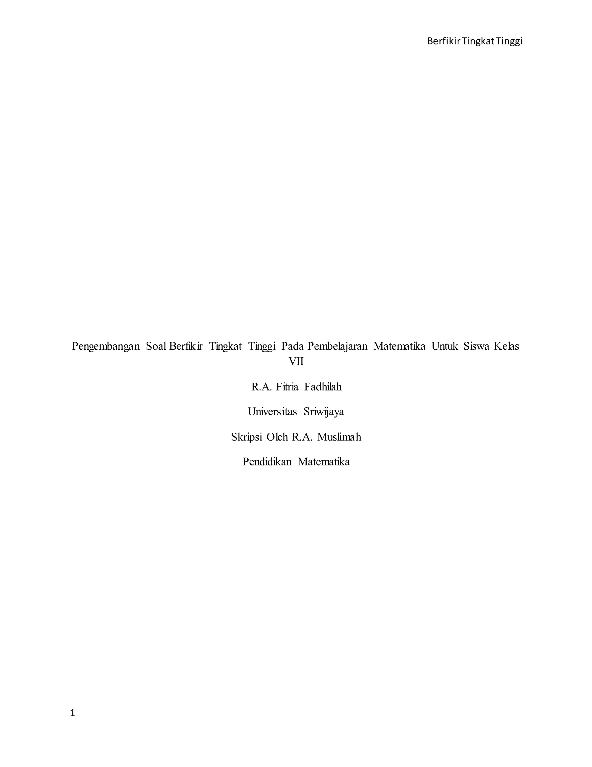 membuat skripsi | DOCX