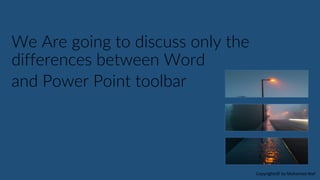 Word and power point | PDF