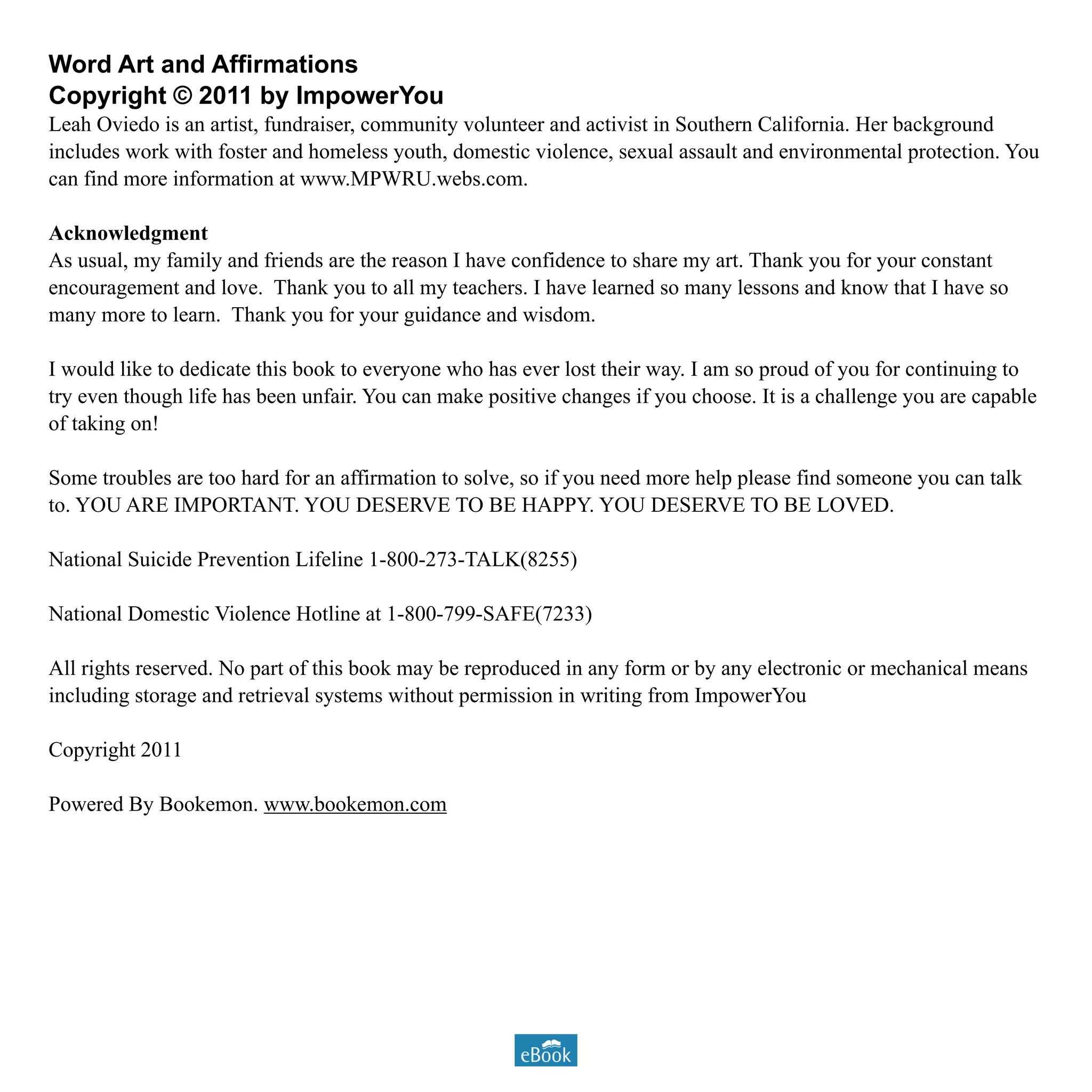 Word Art and Affirmation | PDF