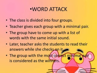 Word attack skills | PPTX