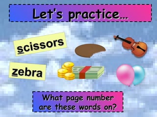 Tom's TEFL - Word Bank Dictionary Training | PPT