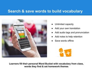 Word Bucket: Game-based Vocabulary Learning | PPTX | Educational Video ...