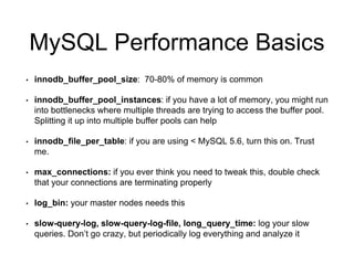 HyperDB, MySQL Performance, & Flavors of MySQL | PPTX