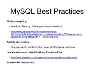 HyperDB, MySQL Performance, & Flavors of MySQL | PPTX