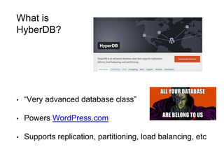 HyperDB, MySQL Performance, & Flavors of MySQL | PPTX