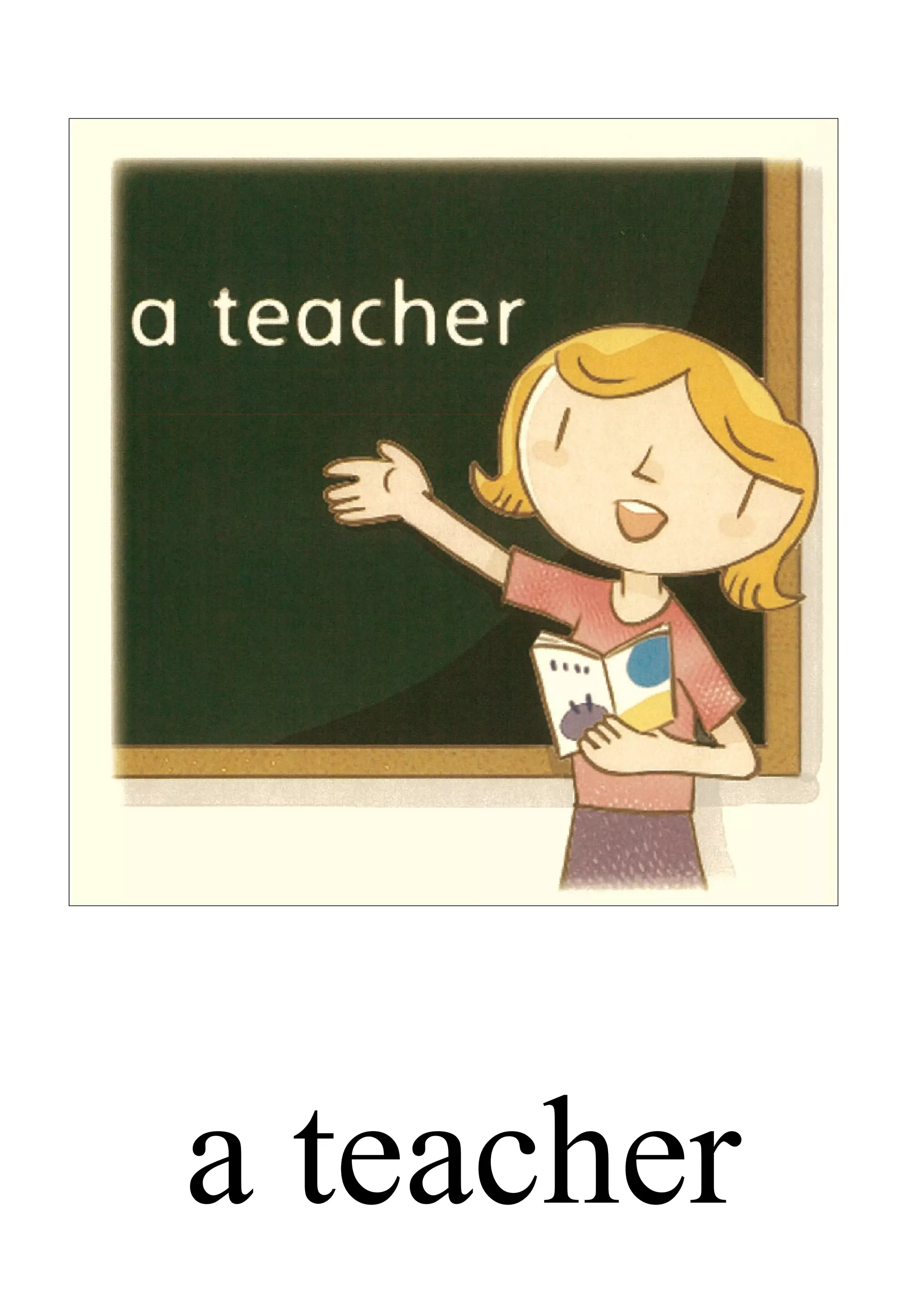 2B Word cards for Jobs | DOC