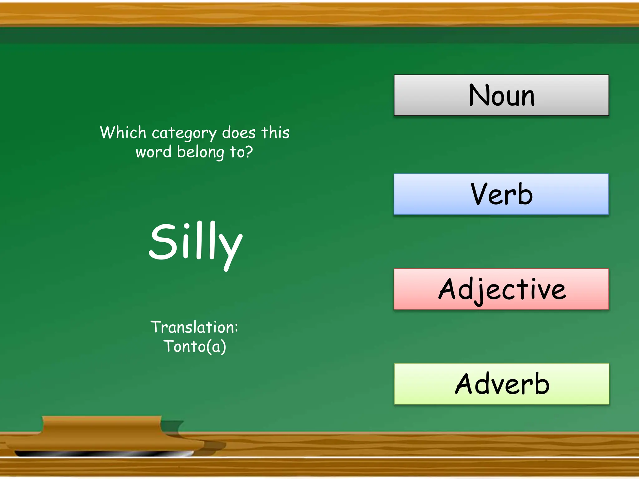 Word Categories - Clasificación de Palabras | PPTX
