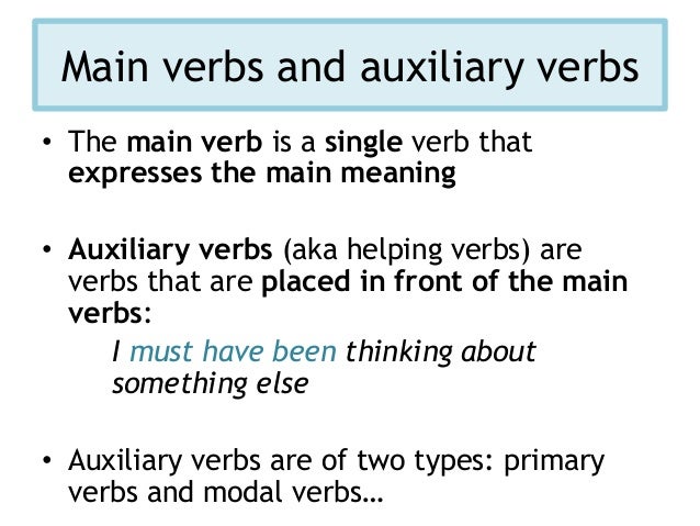 English Language Terminology: Word Classes